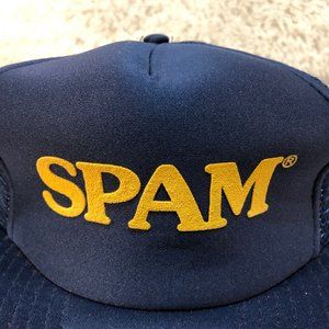 Accessories | Vintage Snapback Hat Spam Logo Truckers Cap | Poshmark
